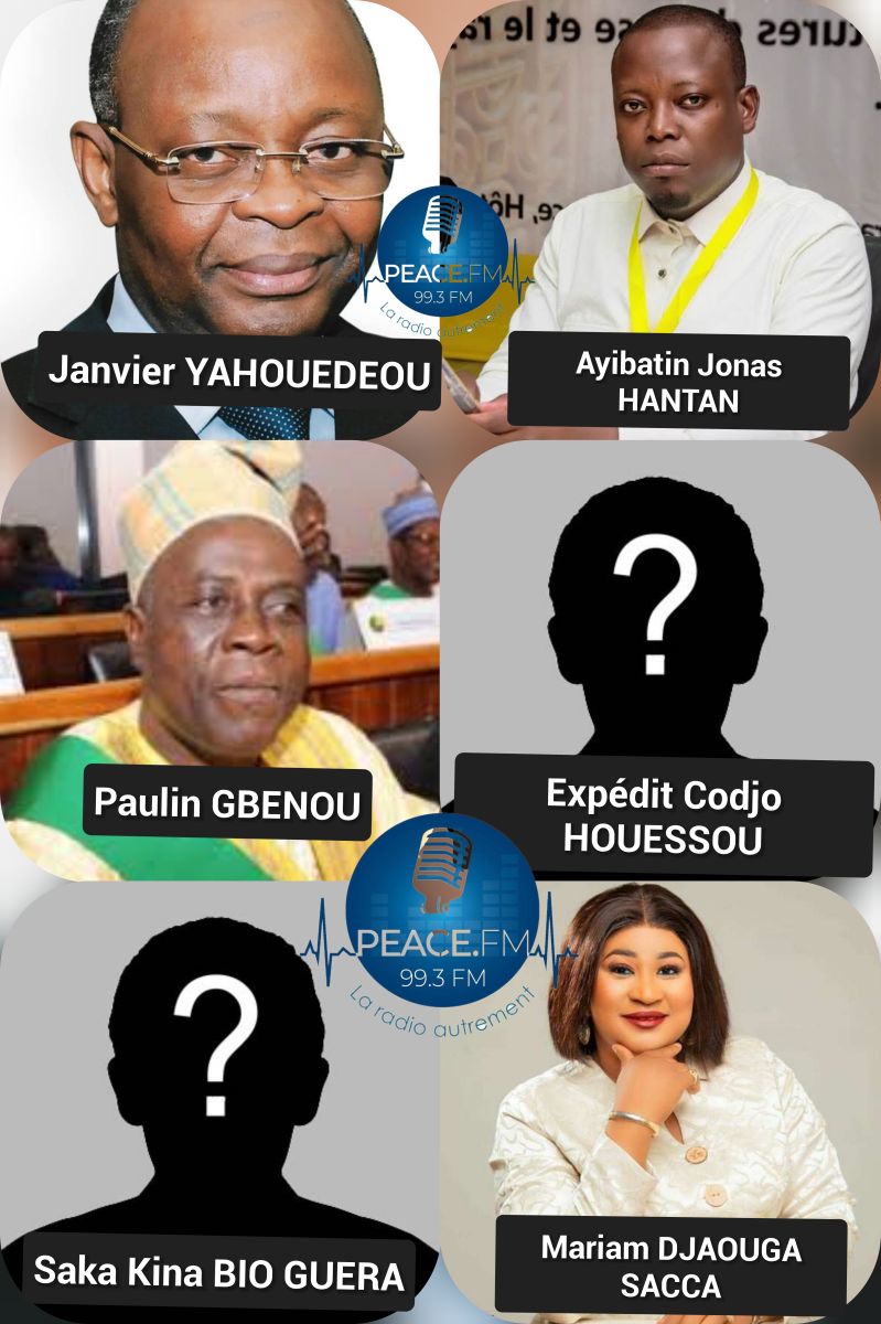 Exclusivité Peace fm: Noms et Prénoms des 12 Ministres Conseillers de ...